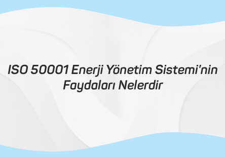 ISO 50001 Belgesi / Sertifikası Nasıl Alınır?